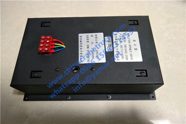 Customer order Hirschmann display for his XCMG truck crane - Changzhou ...