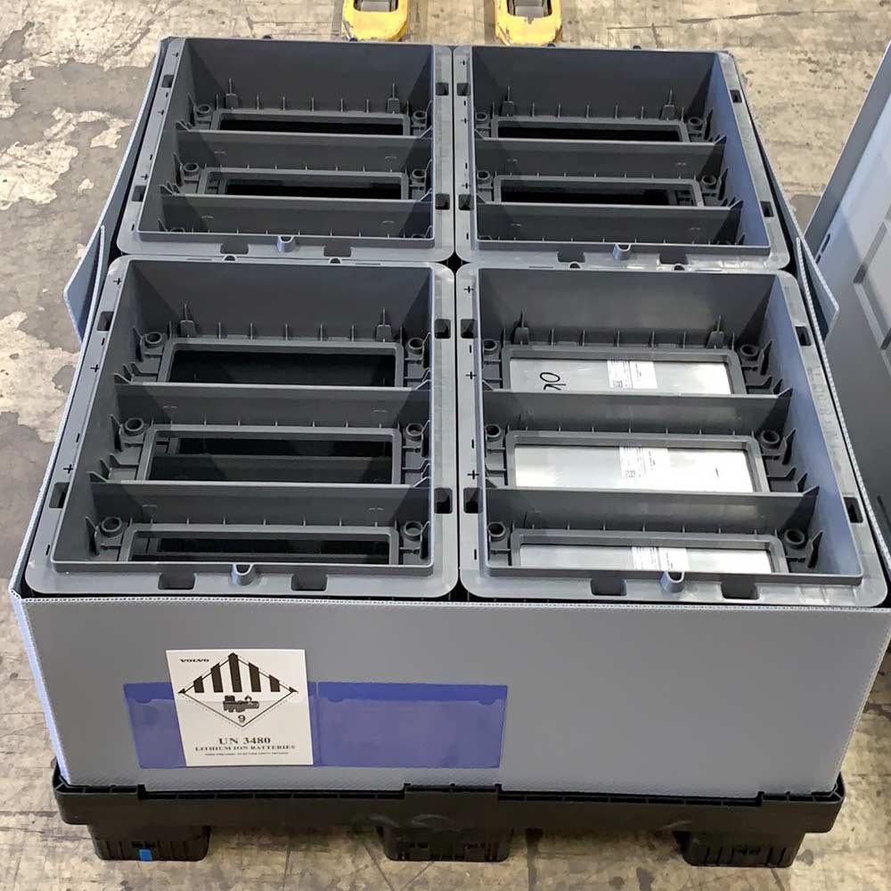 Contenedores A Granel De Pl stico Reutilizables cajas De Tecpack